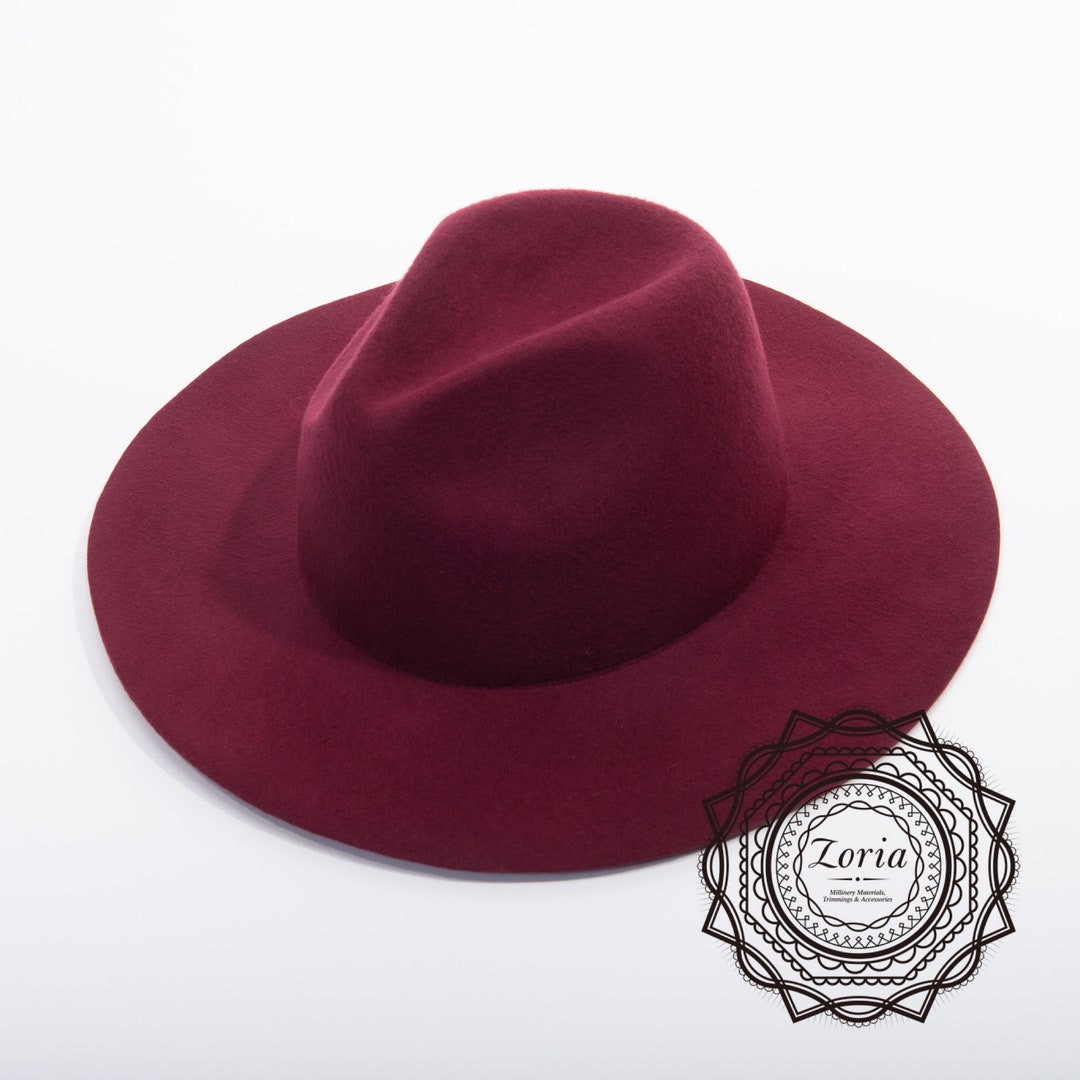 3" Floppy Brim Fedora Felt Gus Shape Winter Hat | W0166A - Etsy