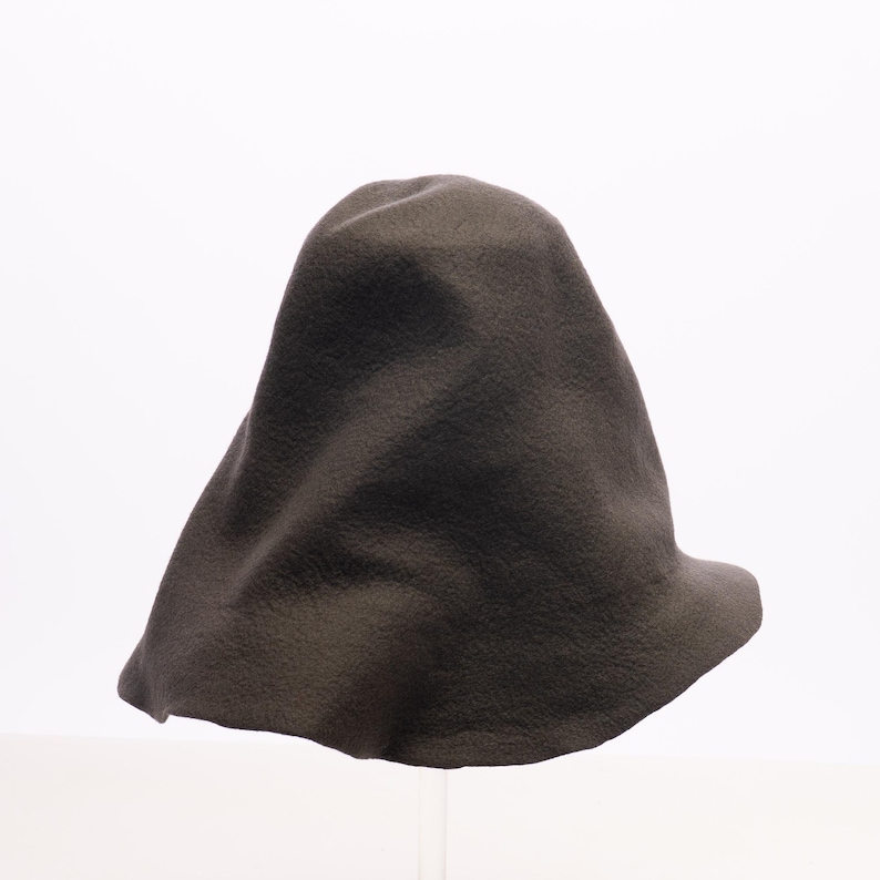 Unblocked Wool Hood Body | Millinery Supply | WOOL_HX - Etsy
