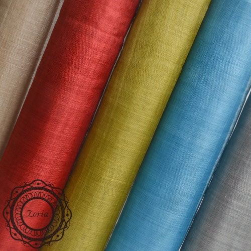 Sinamay Fabric Medium Sizing Millinery Fabrics Color Natural - Etsy