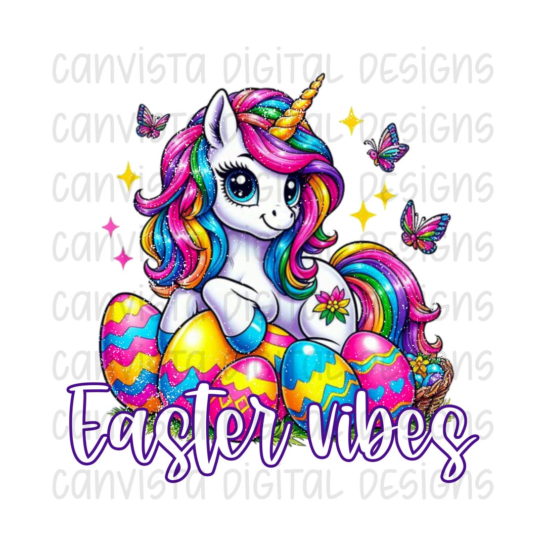 Easter Vibes PNG File - Digital Design - Commercial Use Print File ...