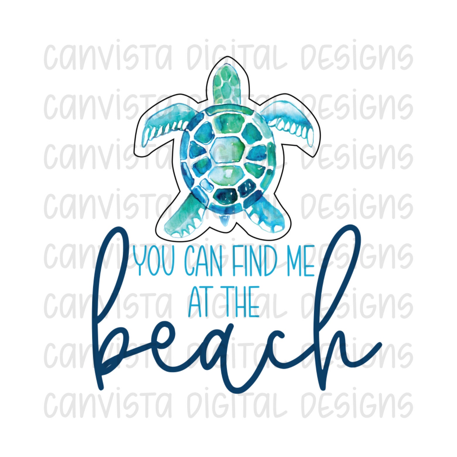 You Can Find Me at the Beach PNG File for Sublimation - Etsy