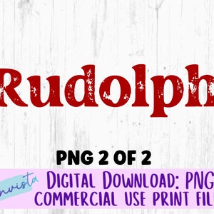 Most Likely to Try and Ride Rudolph PNG File for Sublimation Commercial ...