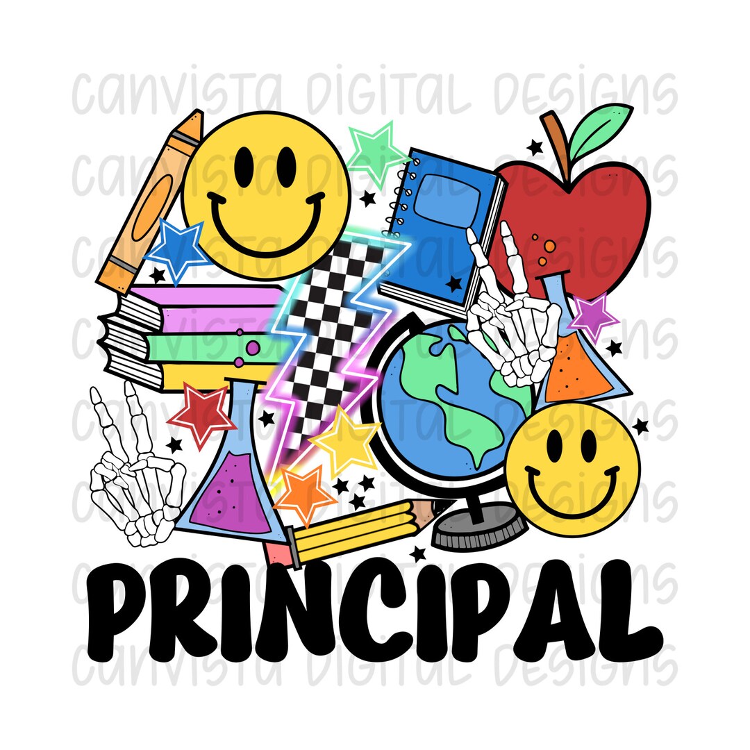 Principal PNG File for Sublimation/dtf Commercial Use Print File Retro ...