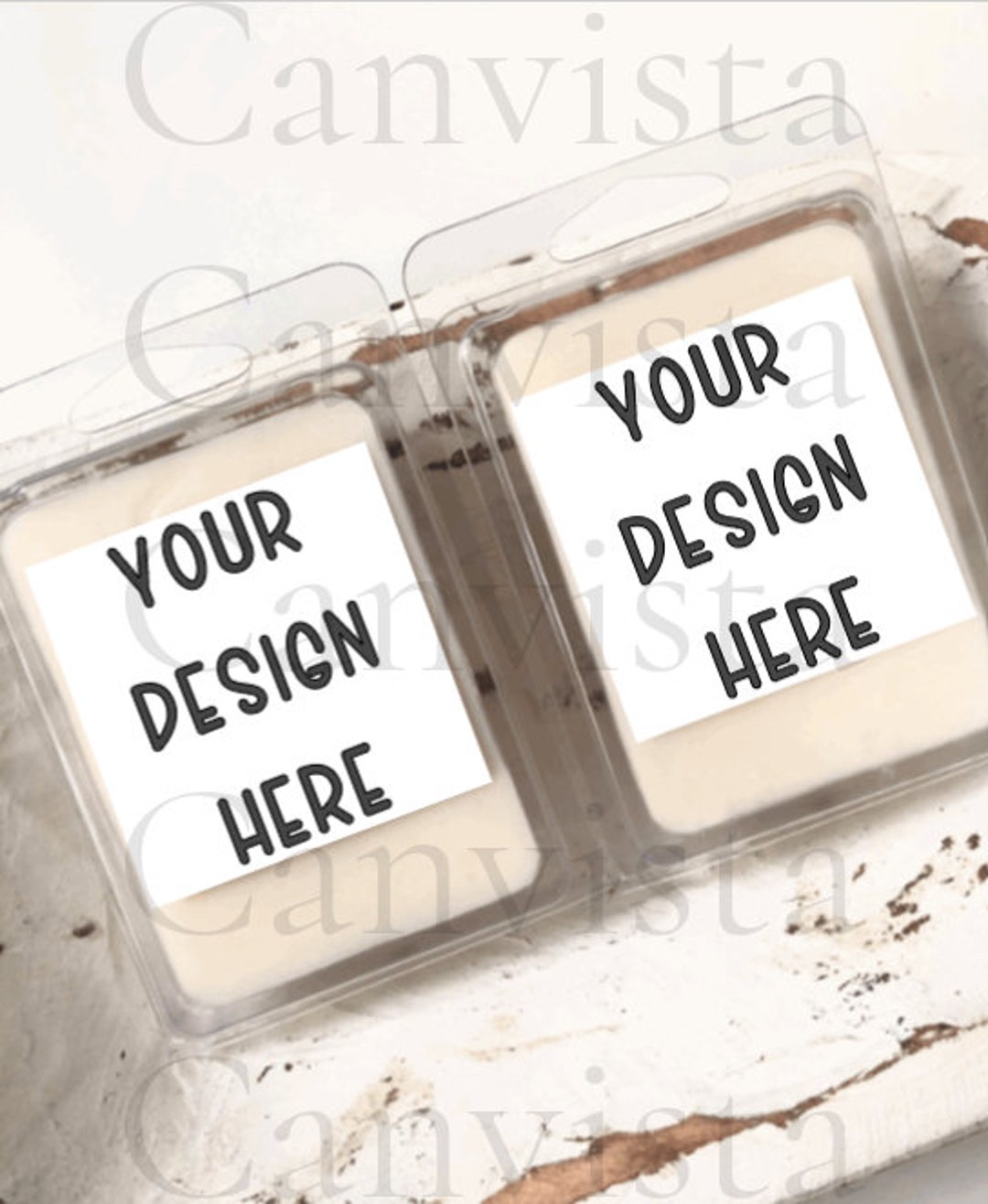 Wax Melt Mockup Bundle. Trio Mockup. Clamshell Mockup. Wax Melt Mockup ...