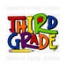 Third Grade PNG File - Digital Design - Commercial Use Print File ...