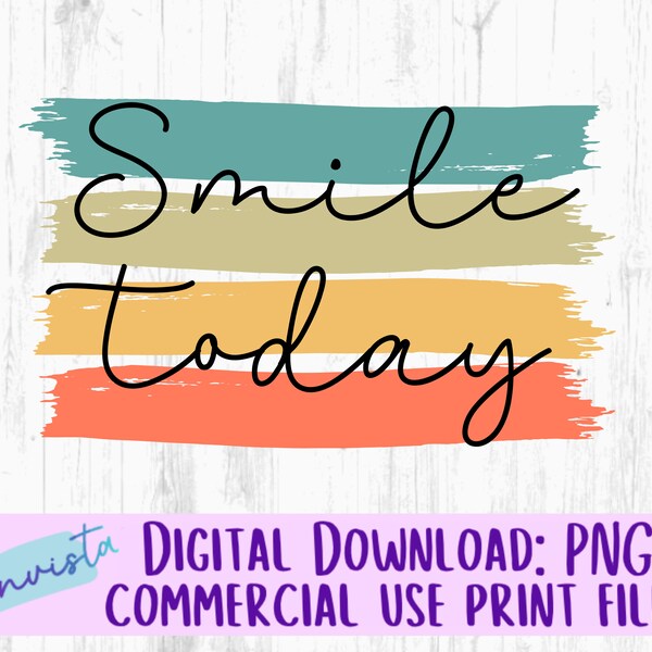 Smile Today - Etsy