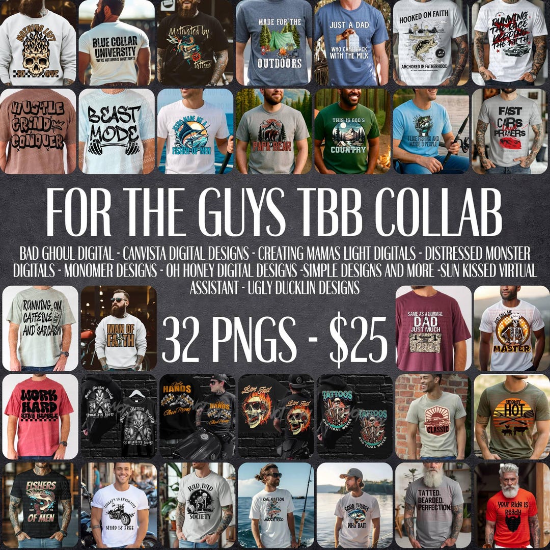 TBB May Collab - for the Guys - PNG Files - Mens Design Bundle ...