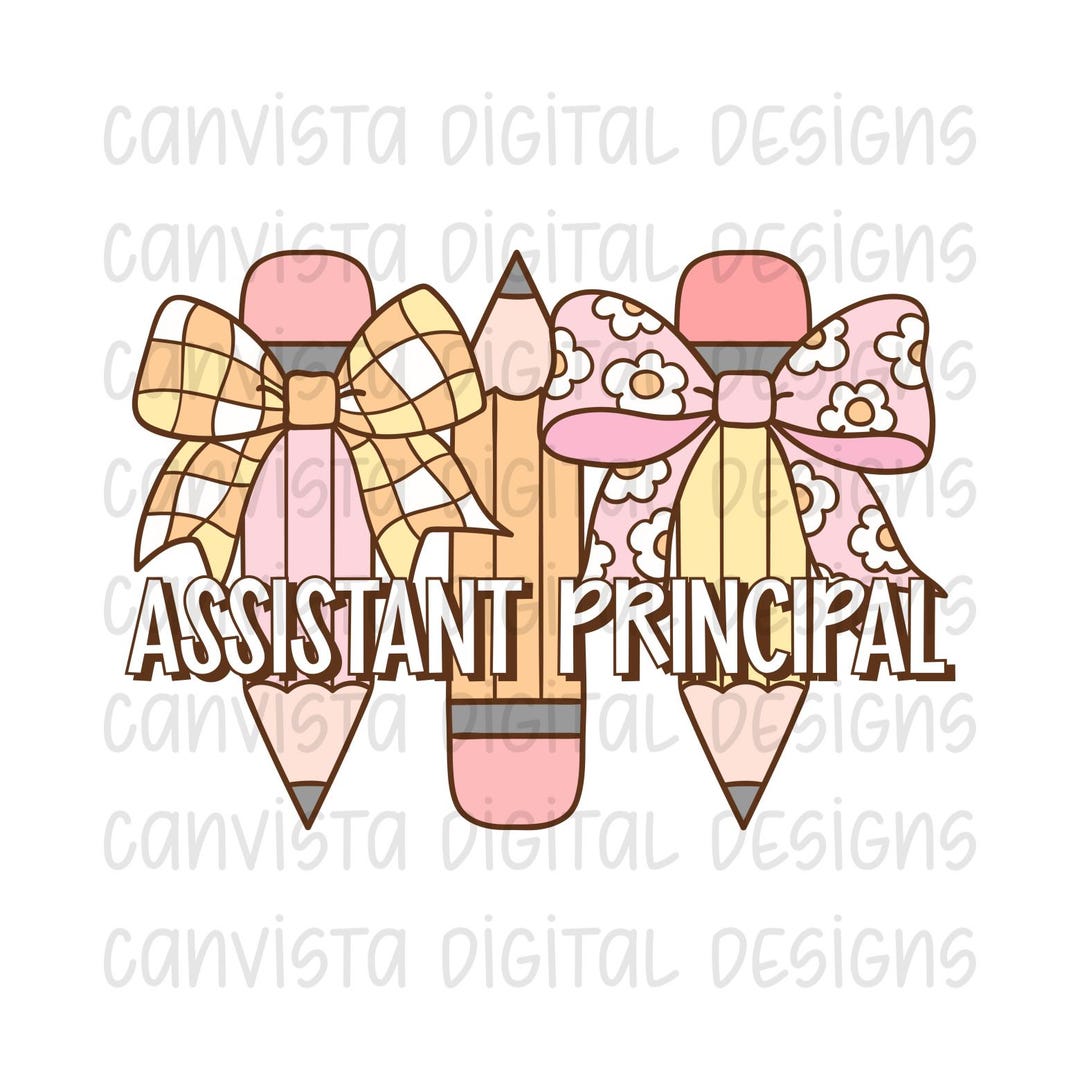 Assistant Principal PNG File - Digital Design - Commercial Use Print ...