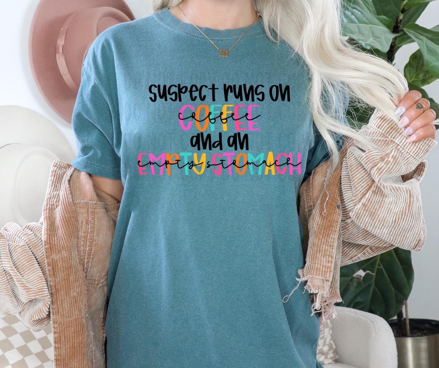 Suspect Run on Coffee and an Empty Stomach PNG File - Digital Design ...