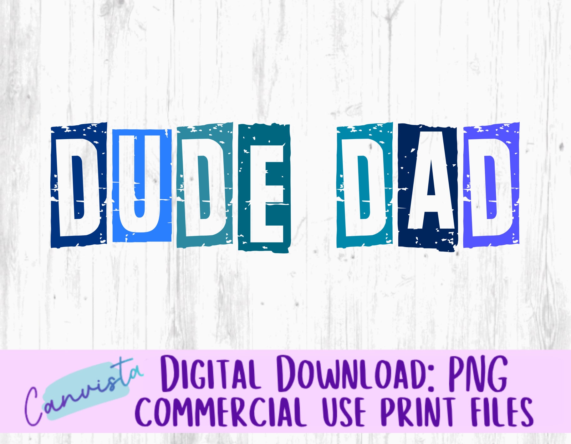 Dude Dad PNG File for Sublimation/dtf Commercial Use Print - Etsy