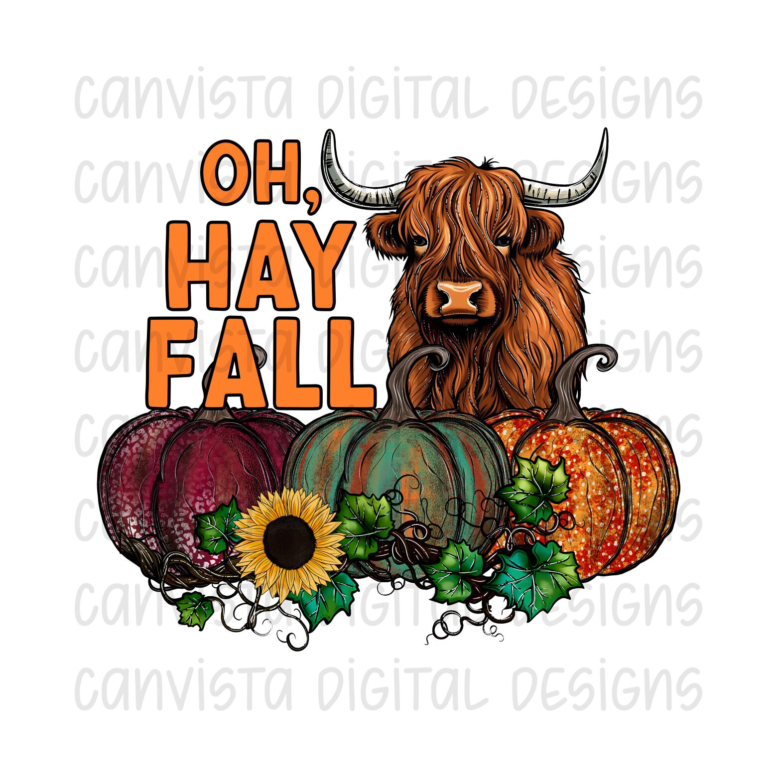 Oh Hay Fall Png File for Sublimation/dtf Commercial Use Print File ...