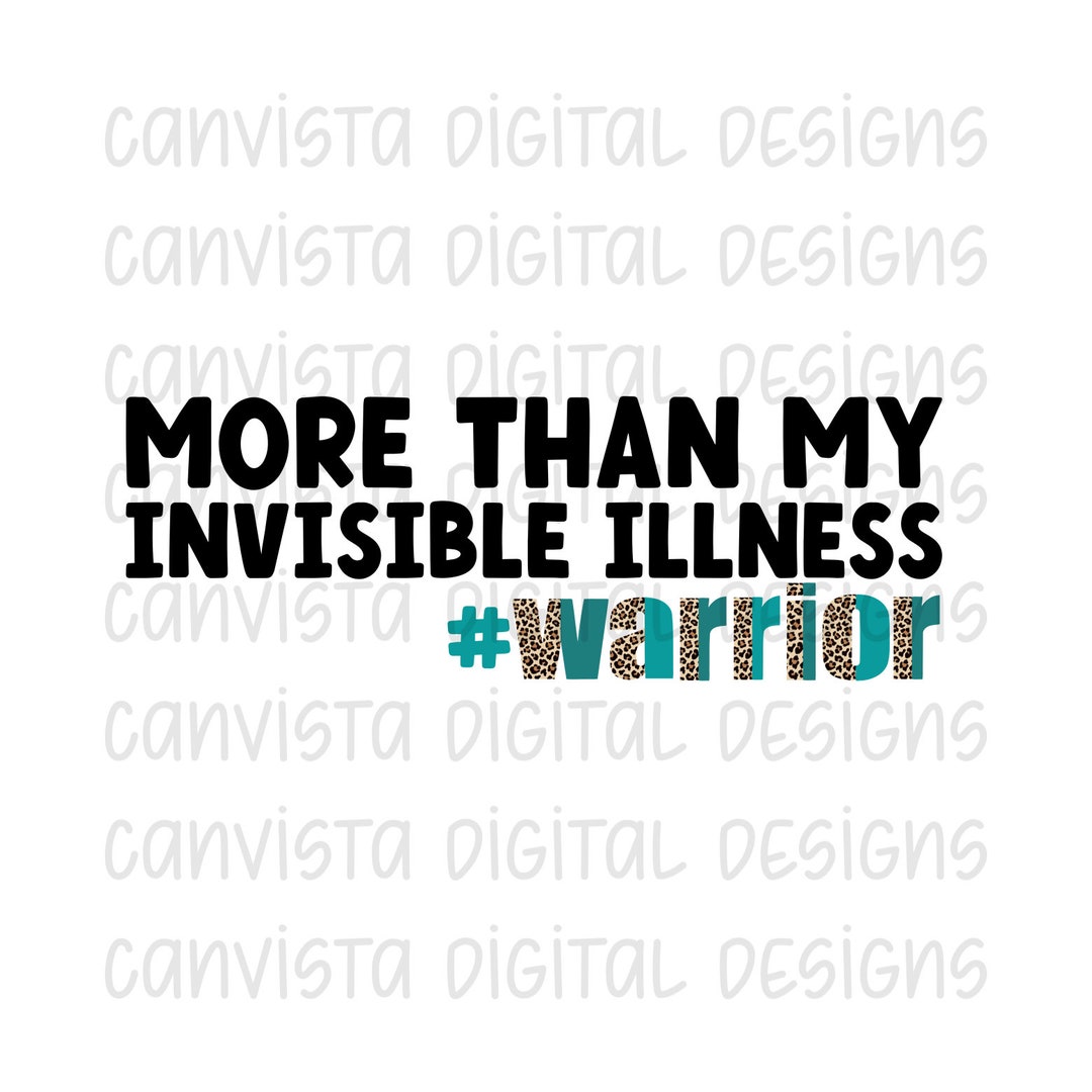 PCOS - More Than My Invisible Illness PNG File for Sublimation/dtf ...