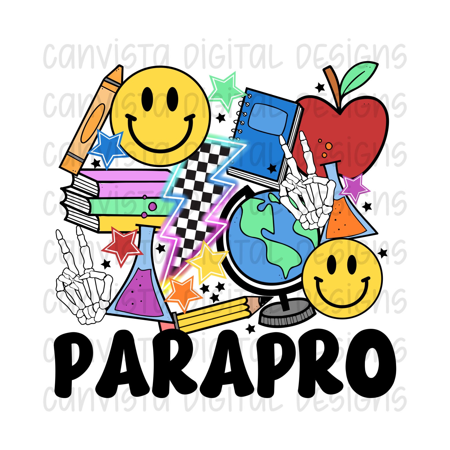 Parapro PNG File for Sublimation/dtf Commercial Use Print File Retro ...