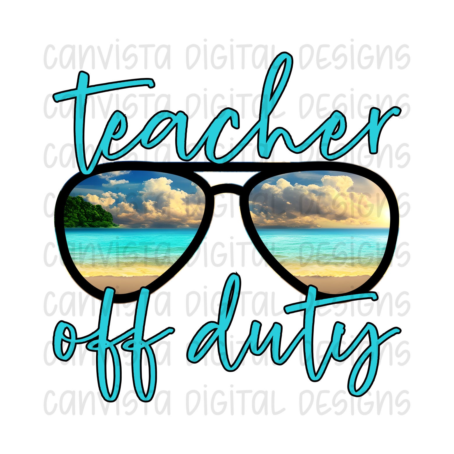 Teacher off Duty PNG File for Sublimation/dtf Commercial Use - Etsy