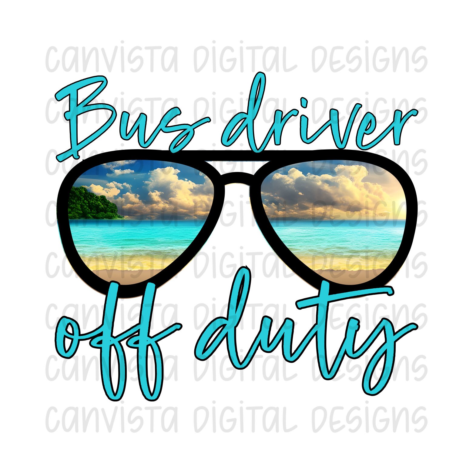 Bus Driver off Duty PNG File for Sublimation/dtf - Commercial Use Print ...