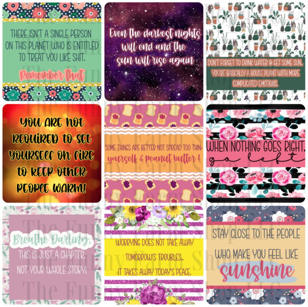 Encouragement Graphics Bundle - Encouraging Quotes - Social Media ...