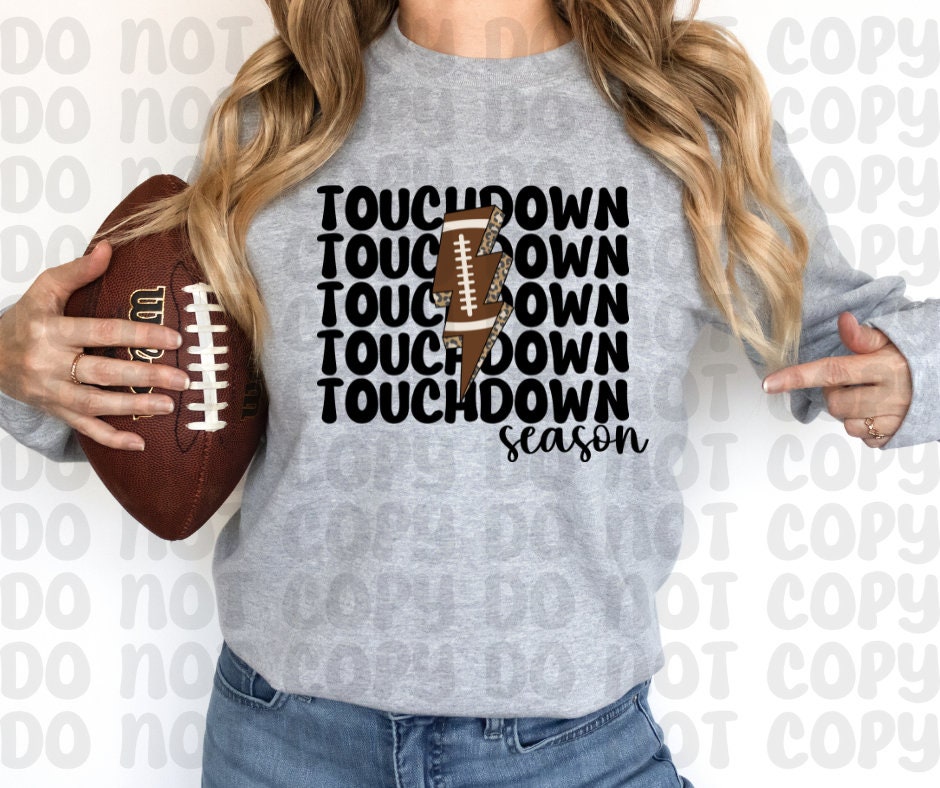 Touchdown Season PNG File Commercial Use Print File - Etsy