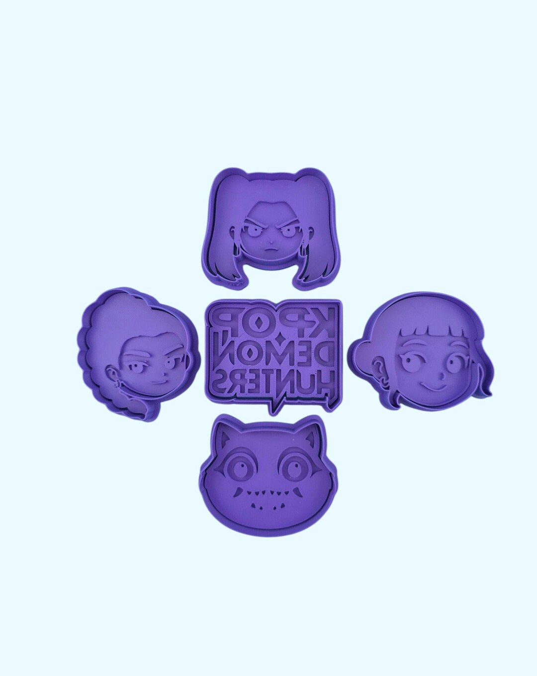 Kpop Demon Hunter Cookie Cutter Set Kpop Cookie Cutters Kpop Party Kpop ...