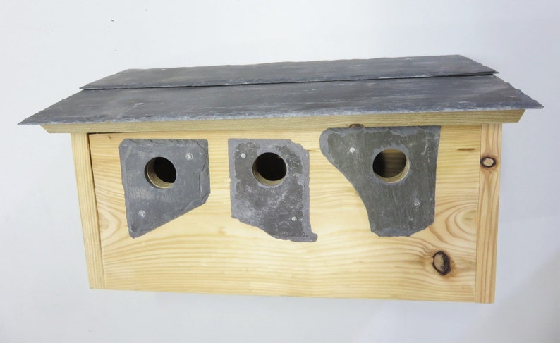 Sparrow Terrace Hotel Bird House Nesting Box - Etsy UK