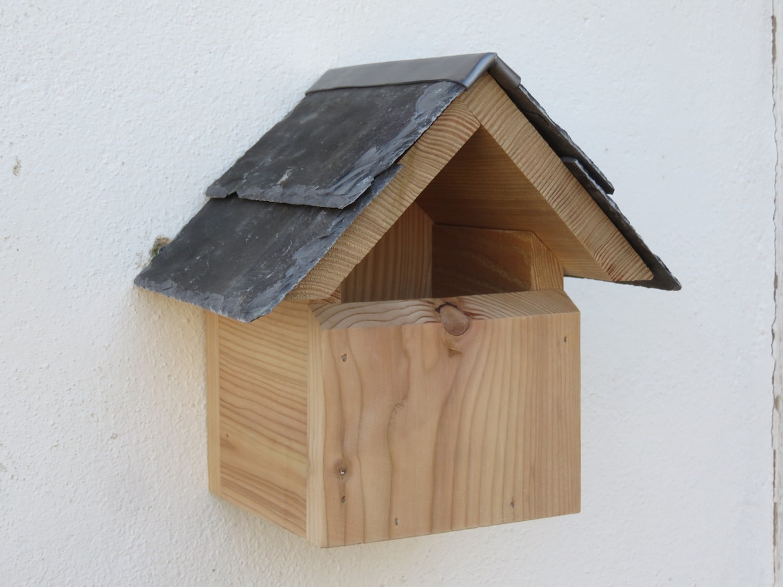 Robin Nest box Bird House Wren Nesting house | Etsy