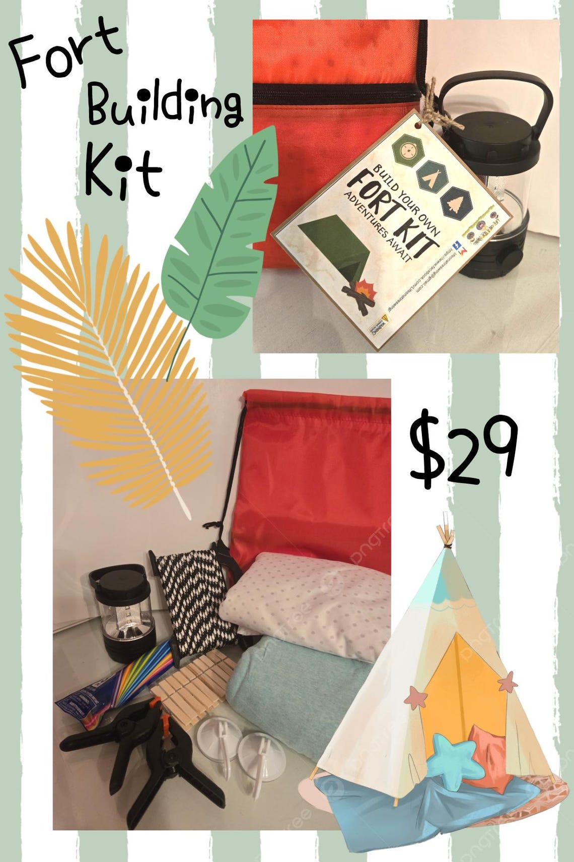 DIY Fort Kit - Etsy