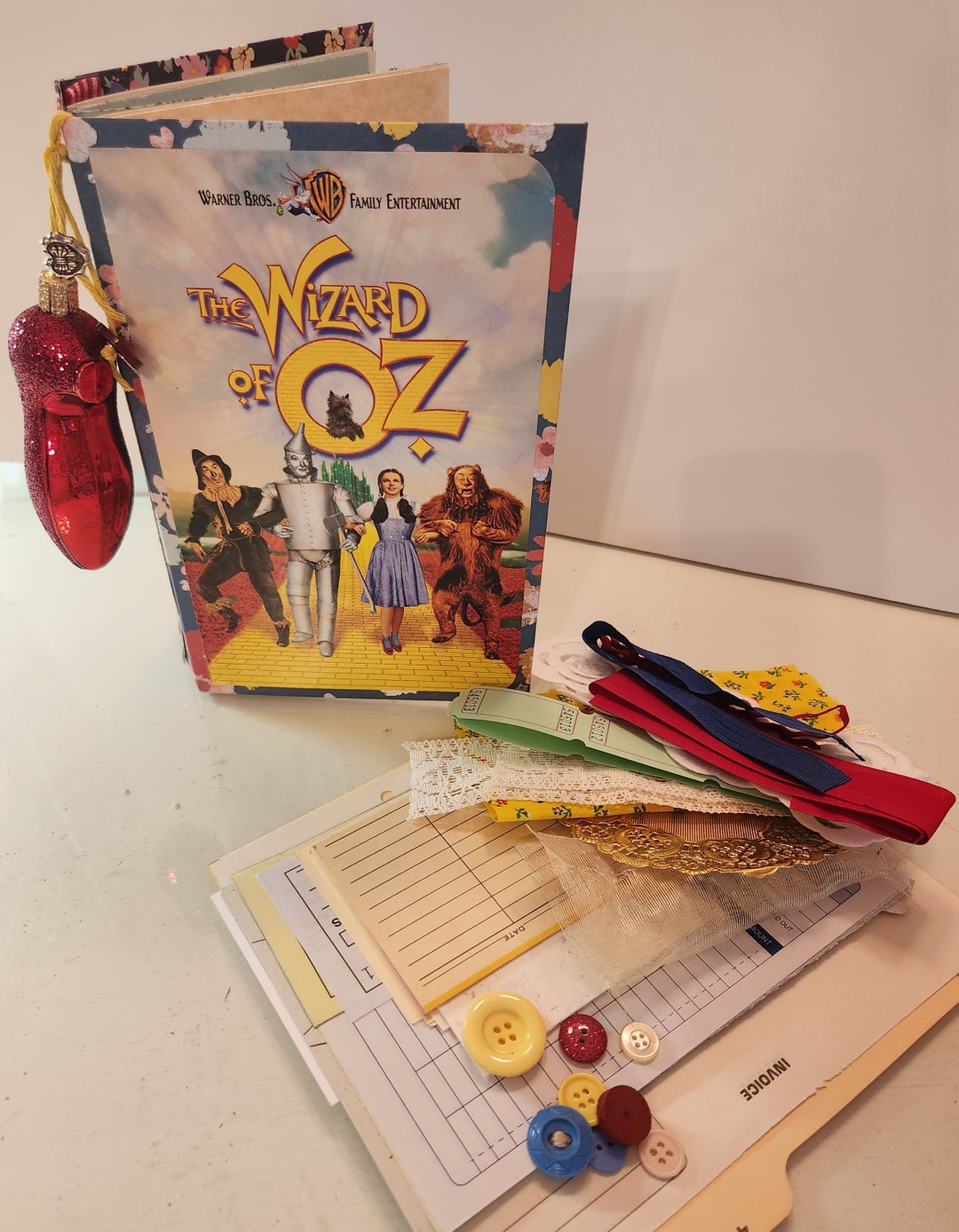 Junk Journals DVD/VHS the Wizard of Oz - Etsy