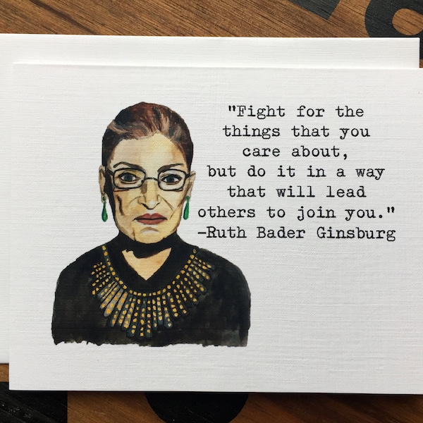Ruth Bader Ginsburg - Etsy