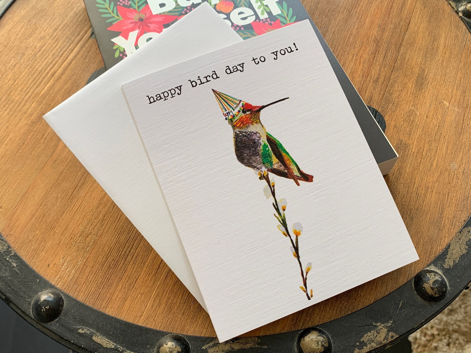Hummingbird Birthday Card, Bird Birthday, Bird Lover Card, Bird ...