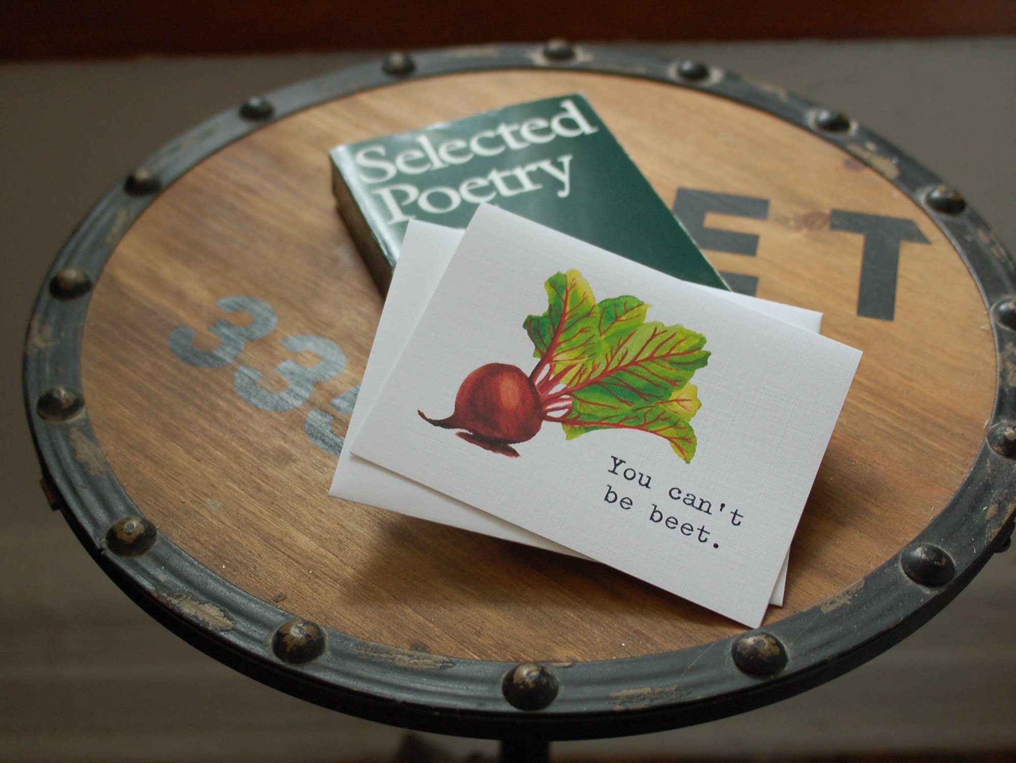 You Can't Be Beet PRINTABLE CARD Gratitude Card | Etsy