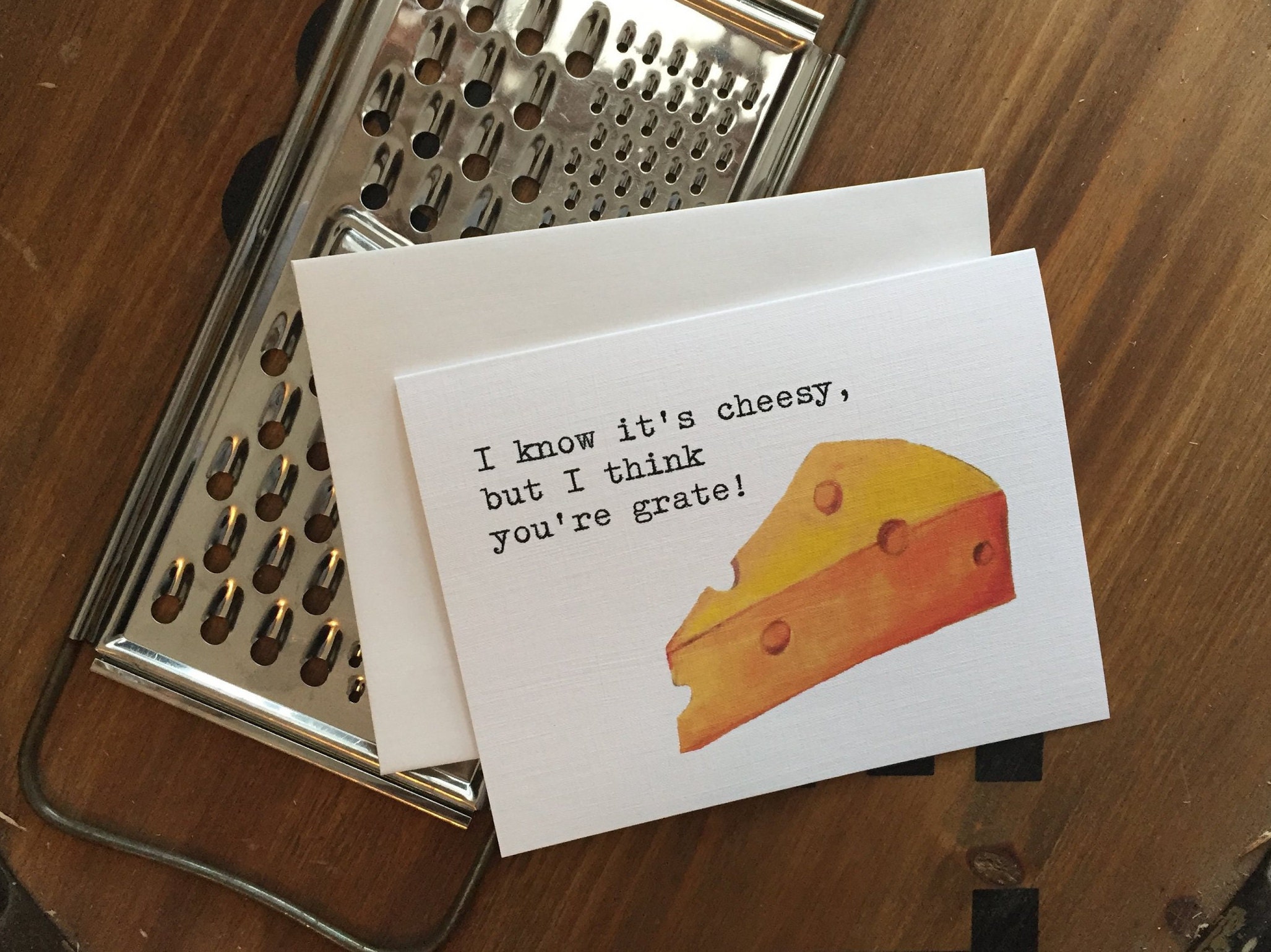 Cheesy Card, Cheese Pun, Cheese Card, Greeting Card - Etsy