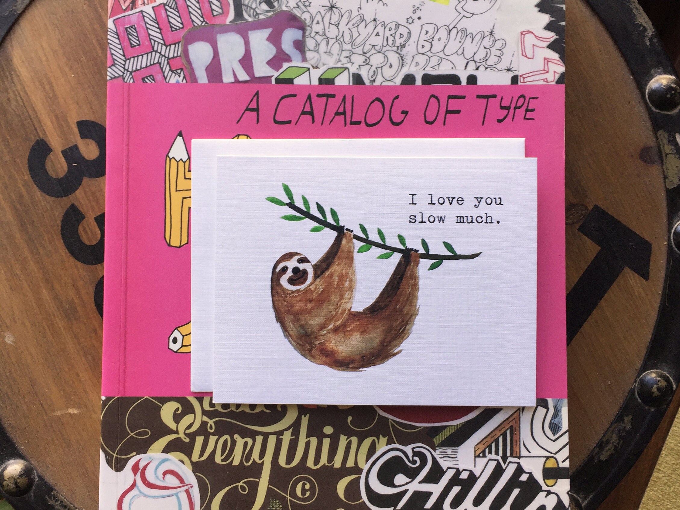 Sloth Card I Love You Card Animal Card Miss You Card Cute | Etsy