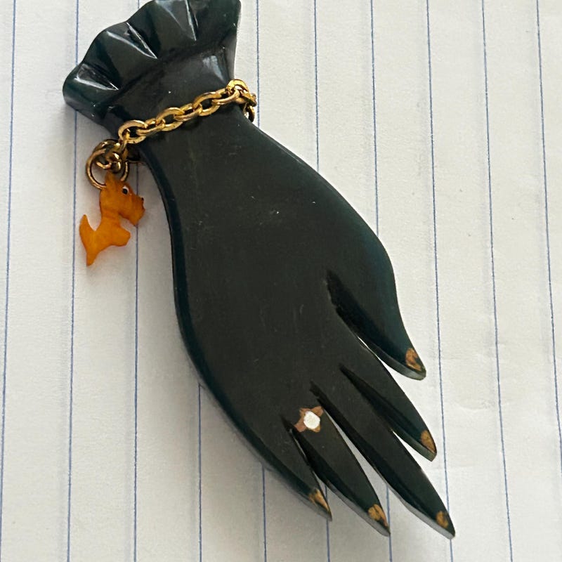 Bakelite Pin - Etsy