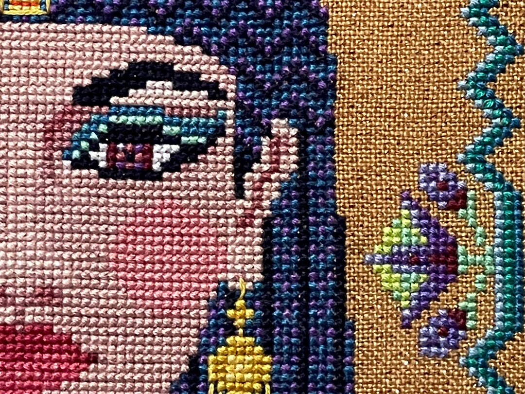 Cleopatra Cross Stitch Pattern: Egyptian Ruler Portrait (digital ...