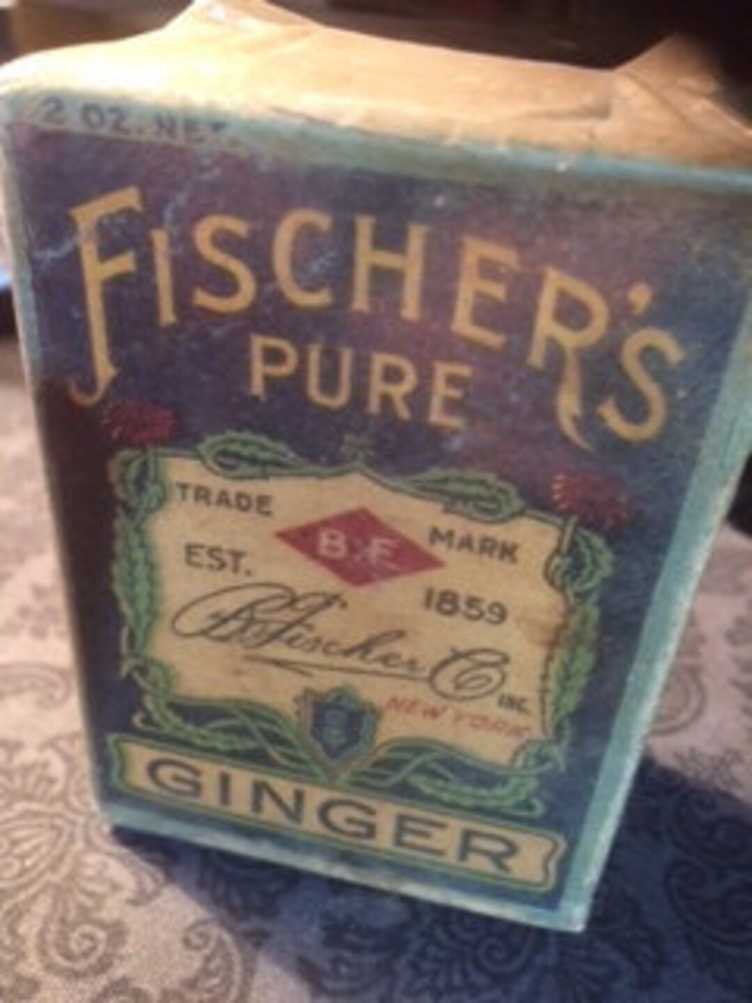 Rare Fischer's Pure Ginger Spice - Etsy