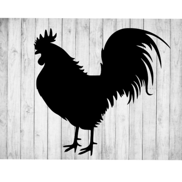 Rooster Decals - Etsy