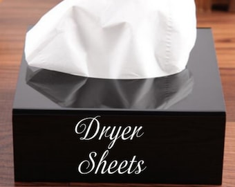 Laundry Room Decal Label Set for Dryer Sheets, Laundry Soap, Scent ...