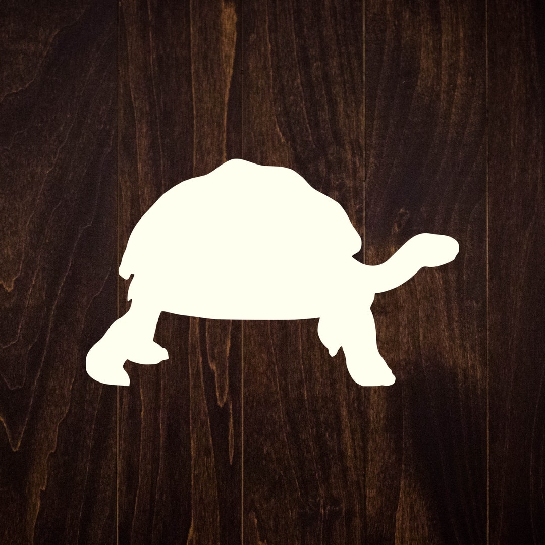 Tortoise Decal, Tortoise Sticker, Reptile Car Decal, Slow Moving Decal ...