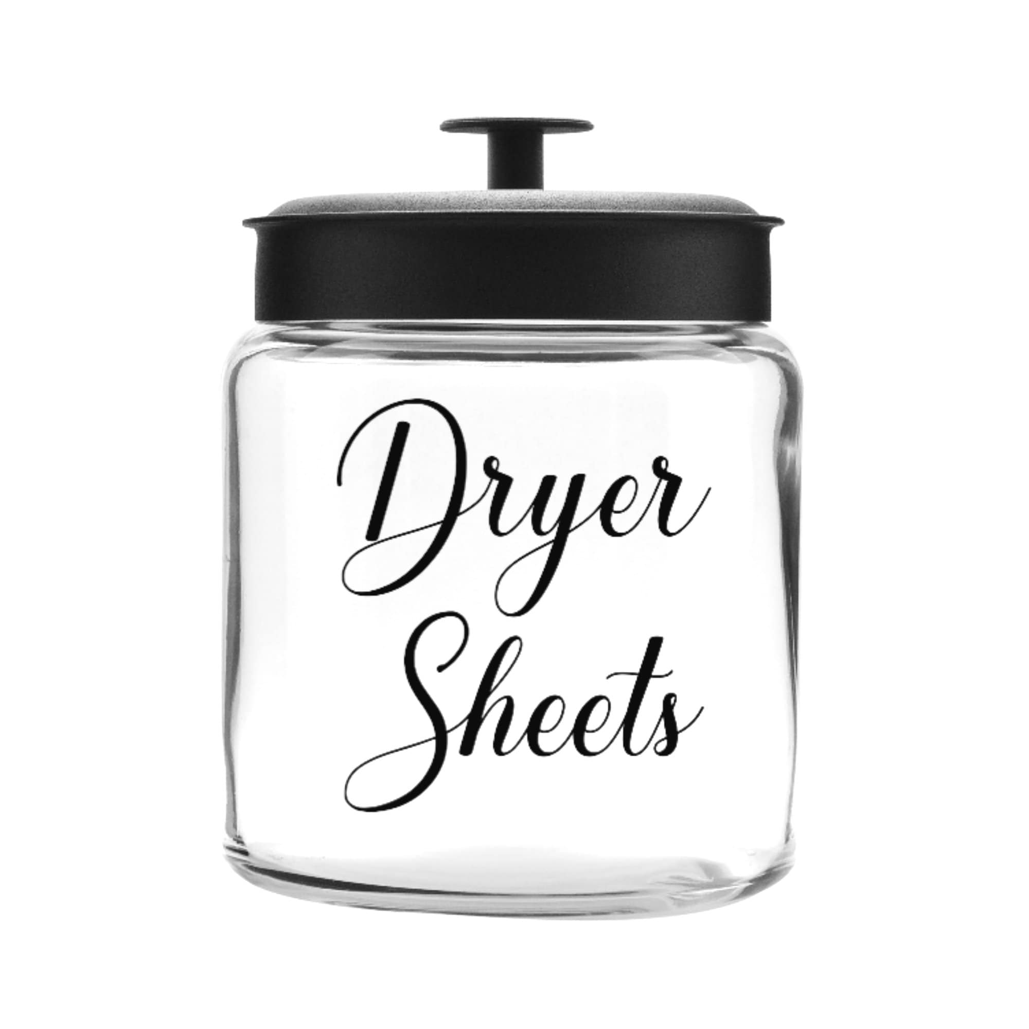 Dryer Sheets Decal, Laundry Label Decals, Bottle Labels, Custom Labels ...