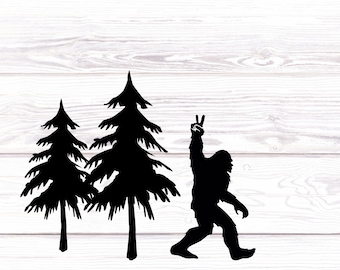 Bigfoot Decal Jeep - Etsy