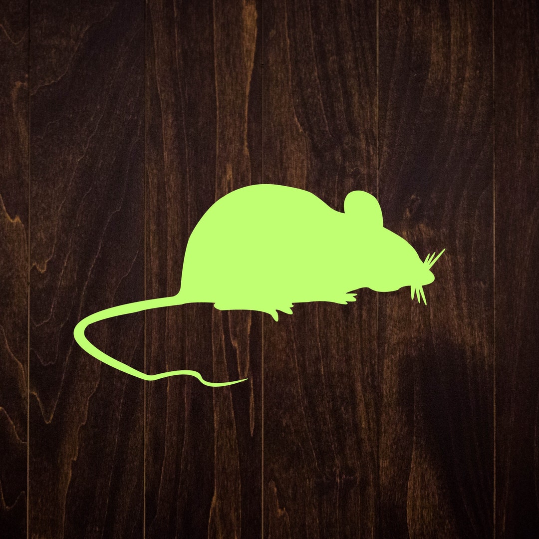 Rat Decal, Rodent Sticker, Rat Sticker, Cute Rat Decal, Vinyl Decal ...