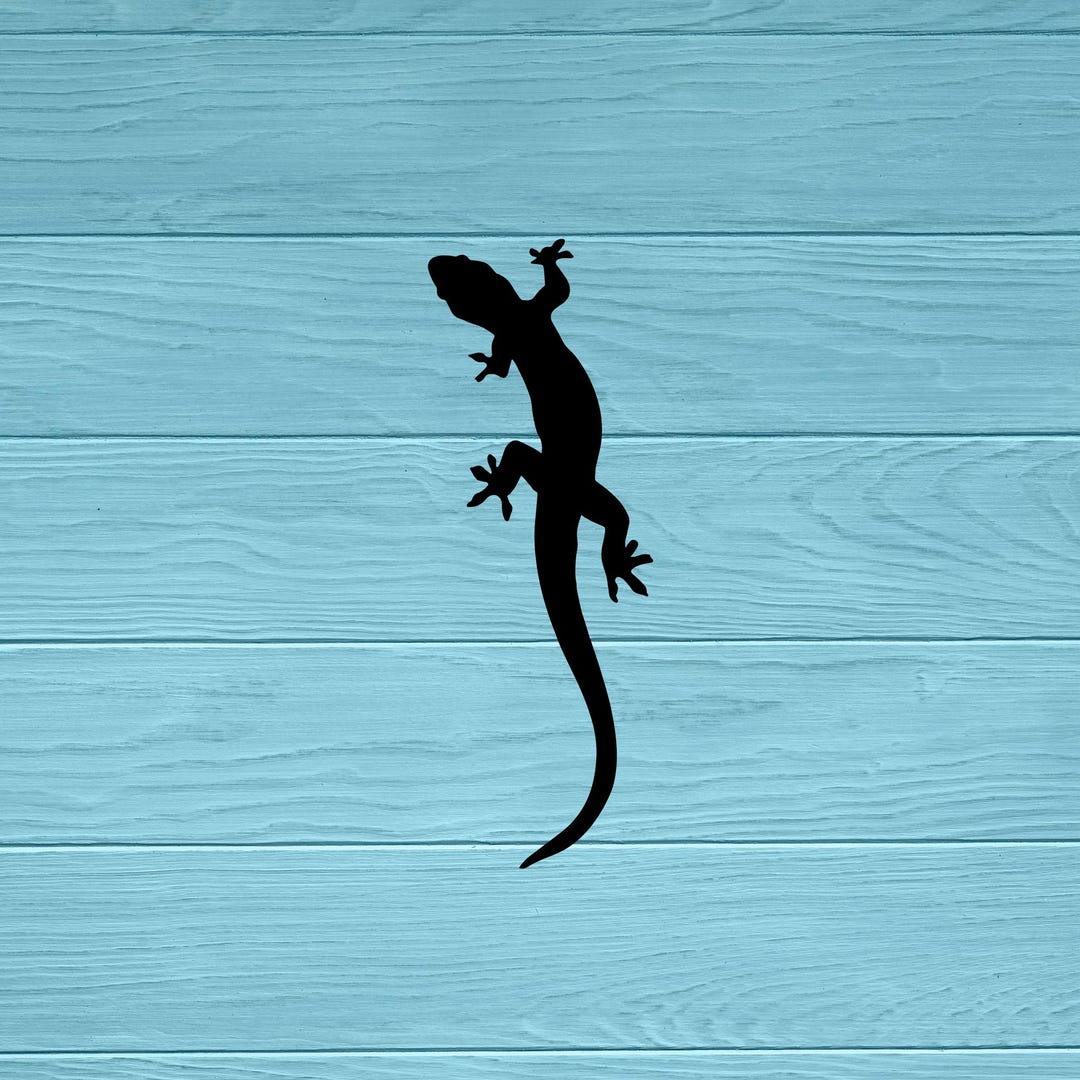 Gecko Sticker, Crested Gecko, Reptile Decal, Reptile Sticker, Lizard ...