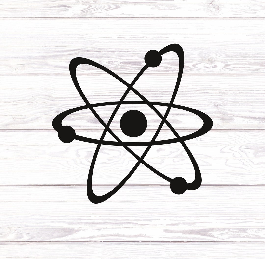 Atomic Symbol/logo/decal/sticker/car/window/tumbler/laptop/yeti/truck ...