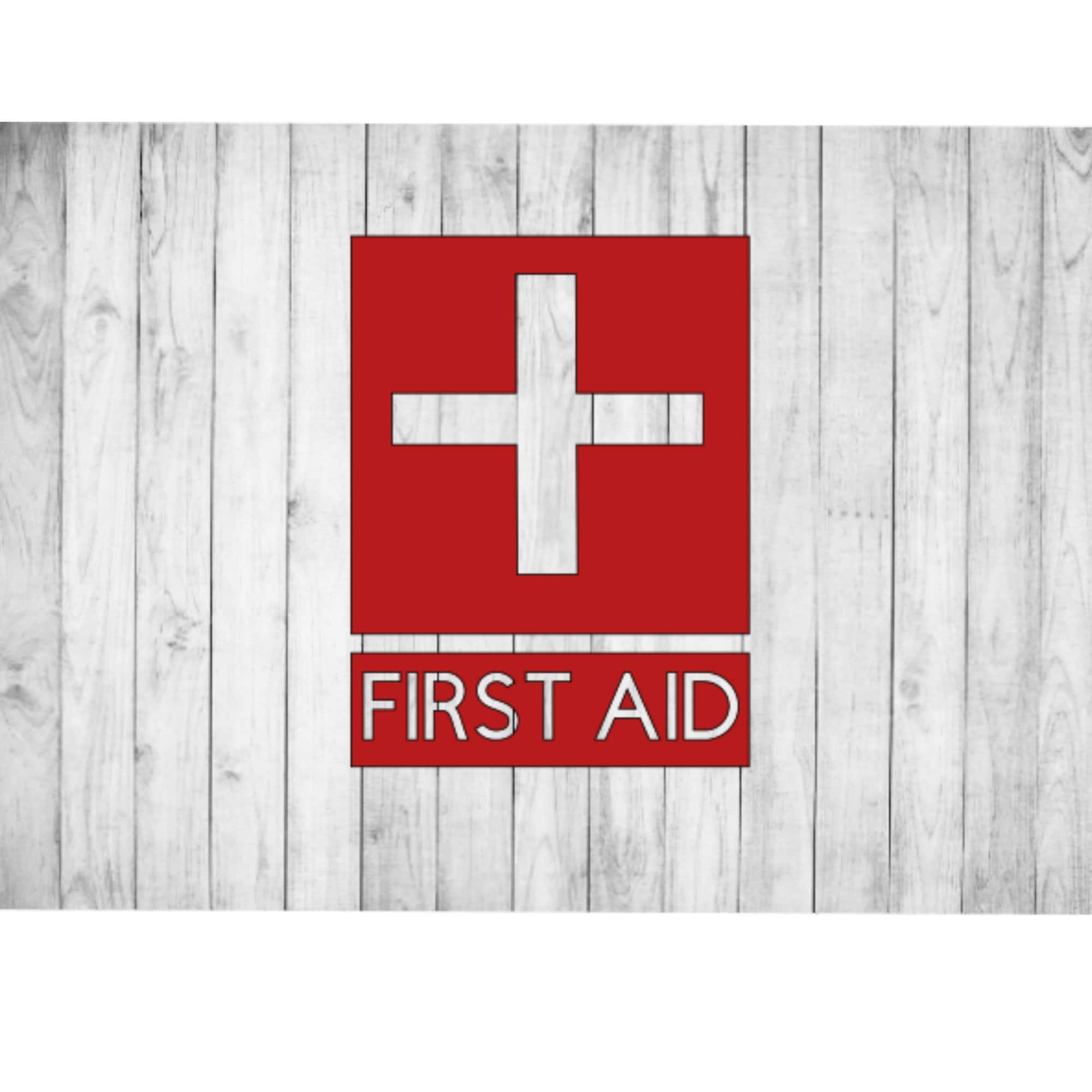 First Aid Decal First Aid Sticker First Aid Box Emt Decal | Etsy