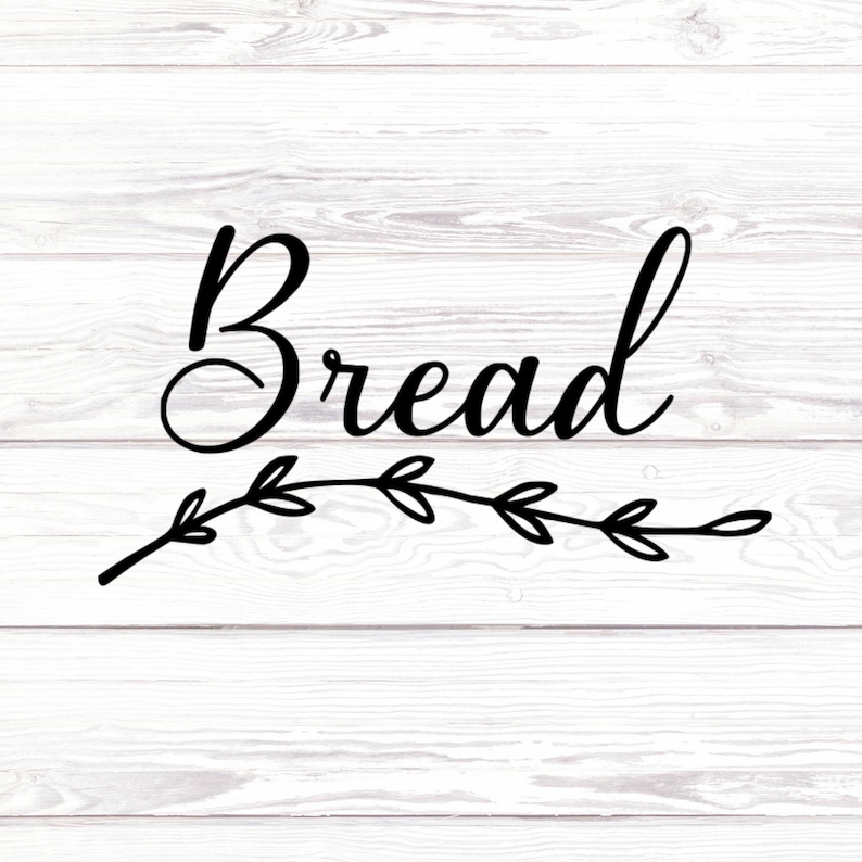 Bread Box Decal: Kitchen Pantry Sticker - Etsy