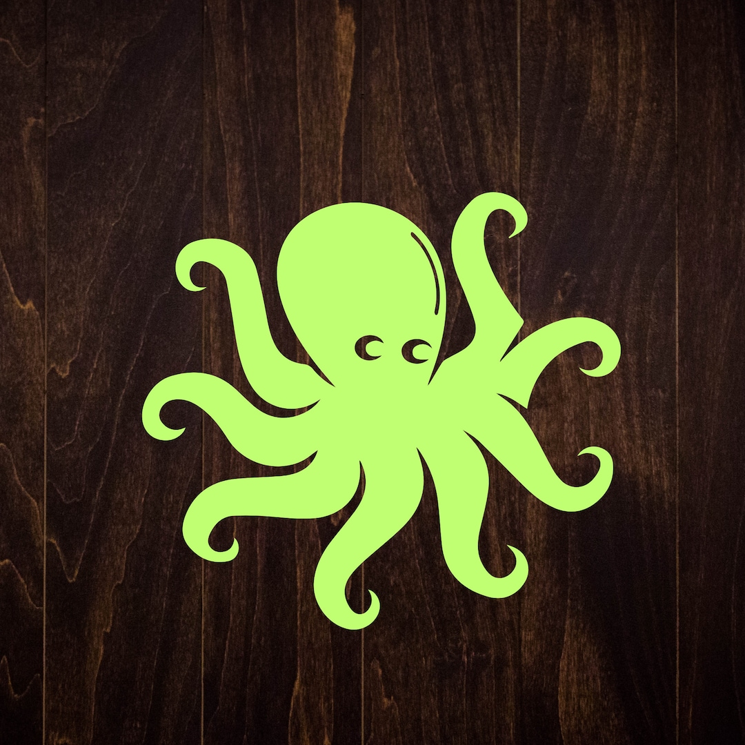 Octopus Decal, Octopus Vinyl Sticker, Nautical Decal, Car Decal, Sea ...