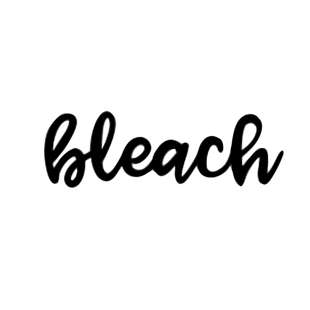 Bleach Vinyl Decal,laundry Room Decal,clorox Bleach Labels,bleach Label ...