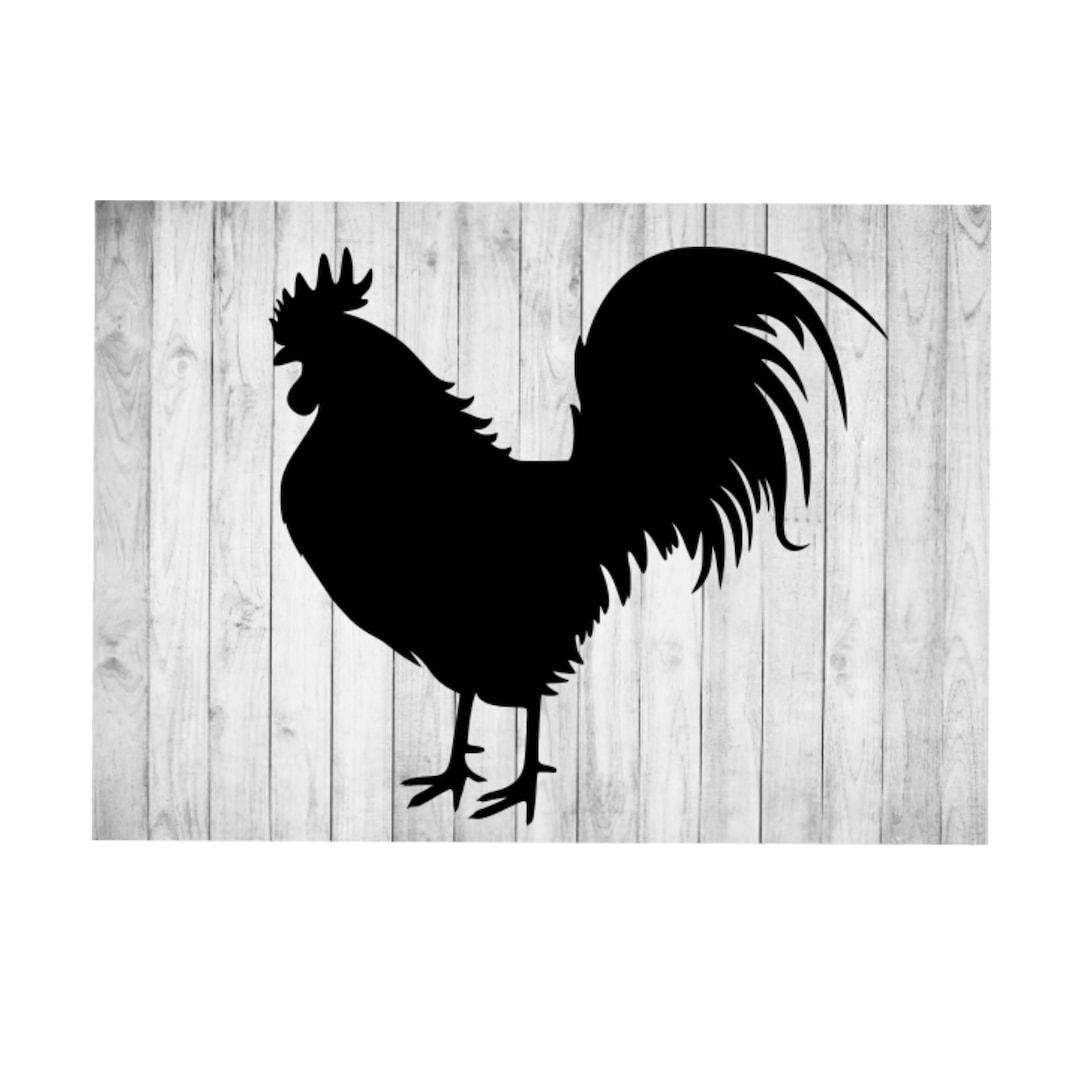 Rooster Decals Rooster Stickers Car Stickers Chicken Decal Wall Decal ...