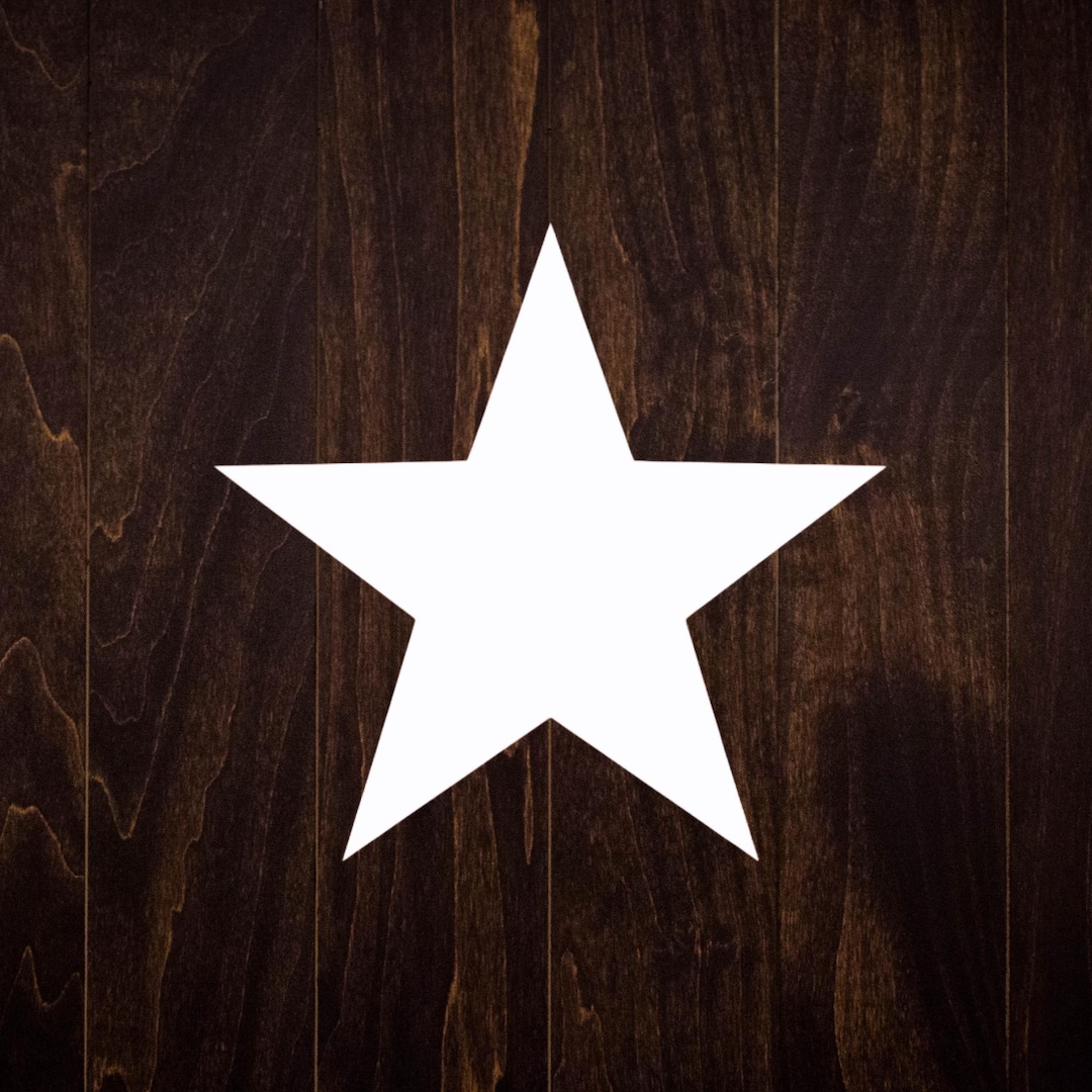 Star Decal, Star Vinyl Decal/star Sticker/star Logo/car Decal/laptop ...