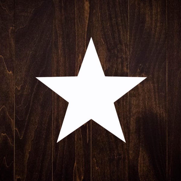Star Vinyl Decal - Etsy