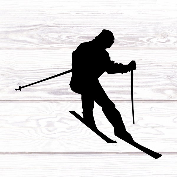 Ski Decal - Etsy